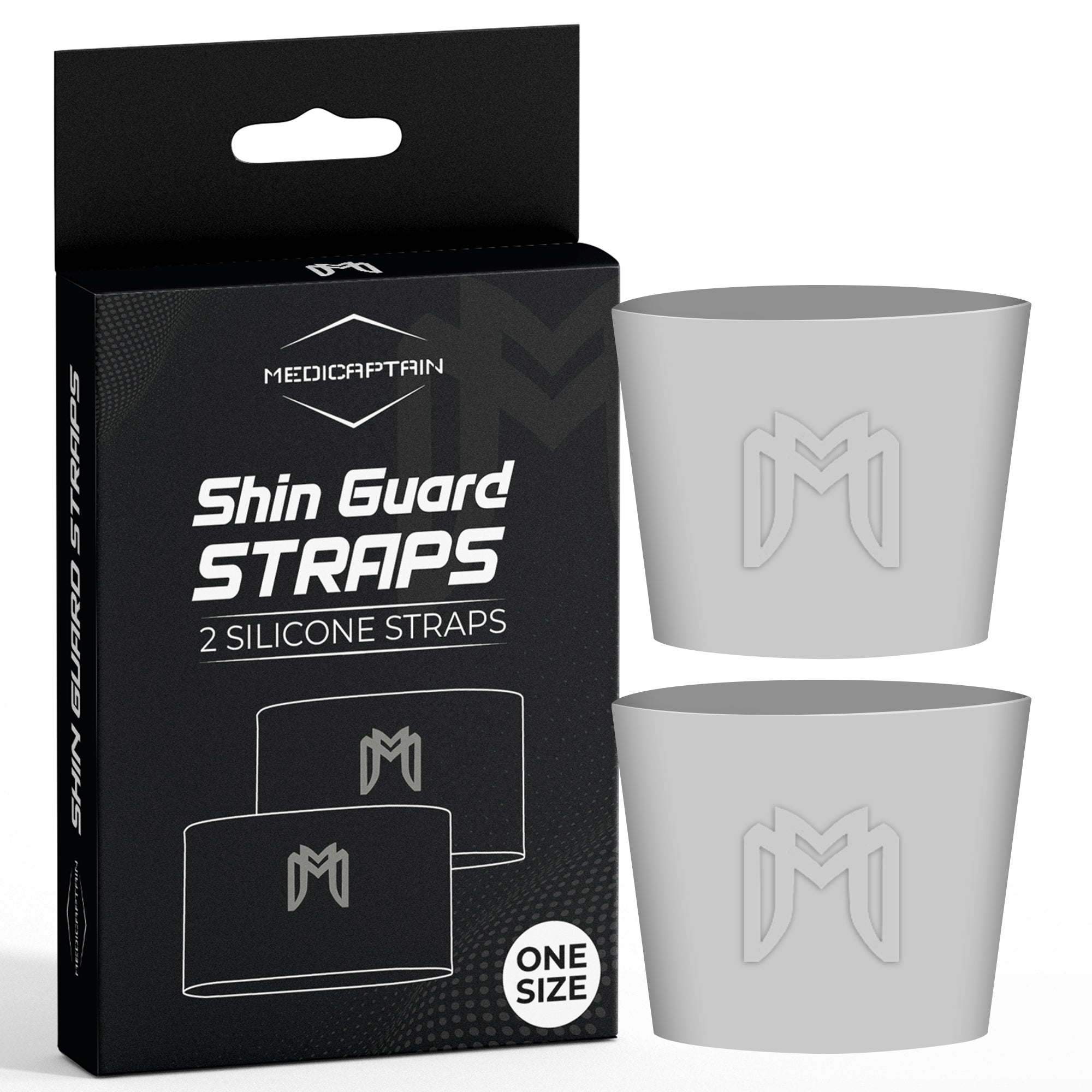 Silicone Shin Guard Holder Bands, Alternative to Grip Tape – MediCaptain