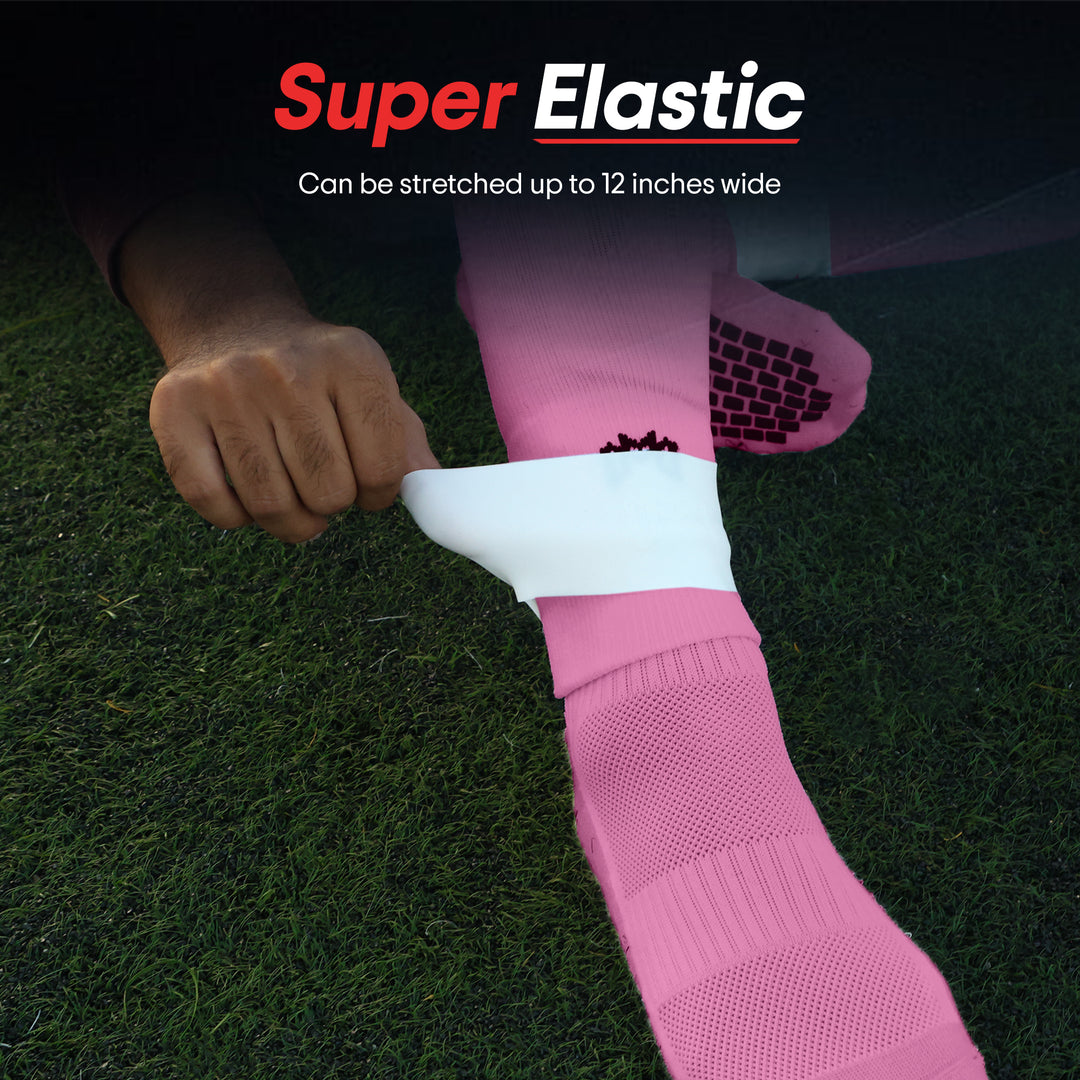 Silicone Shin Guard Holder Bands, Alternative to Grip Tape – MediCaptain