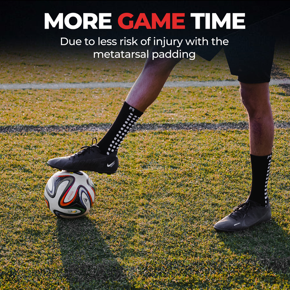 MediCaptain™ Lite Athletic Grip Sock with Metatarsal Padding Shock Pro