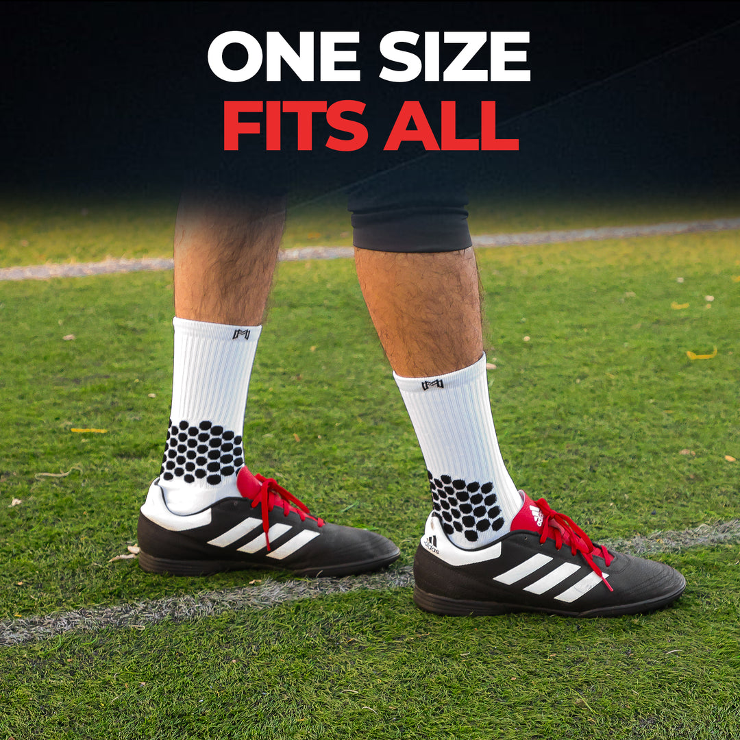 Soccer Grip Socks with Cushioned Ankle Protection – MediCaptain